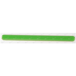 BBS-G - Toggle Lock Blocking Bar - Green (125mm Long) - Hartac Australia