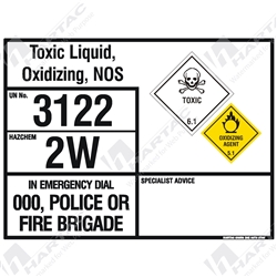 Emergency Information Panel - Hartac Australia