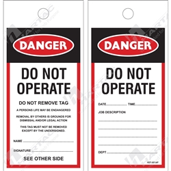 Waterproof Paper & Poly Tags - Hartac Australia