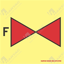 IMO Fire Control Symbols - Marine Sign Fire Control Foam Valve ...