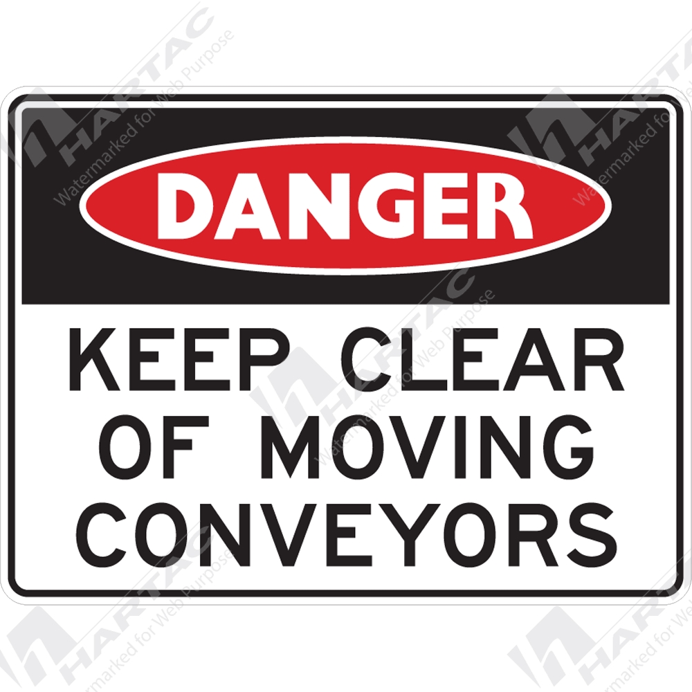 Machine Operation Signs - Danger Sign Machine Operation Keep Clear Of ...