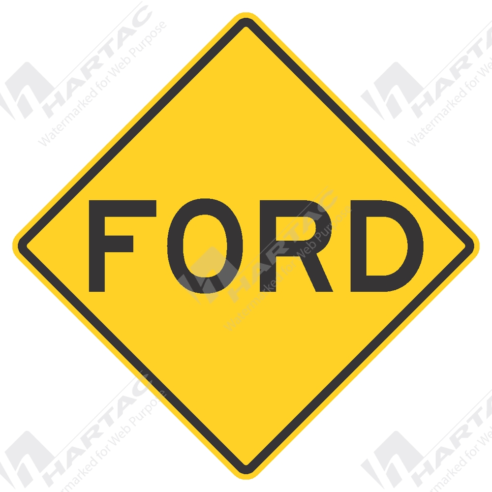Warning Signs - Ford Aluminium Reflective Class 1 - Company Name ...