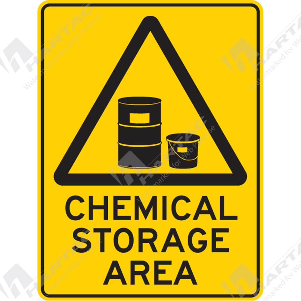 Warning Signs & Stickers - Warning Sign Chemical Storage Area - Company ... Warning Signs & Stickers - Warning Sign Chemical Storage Area - Company ...