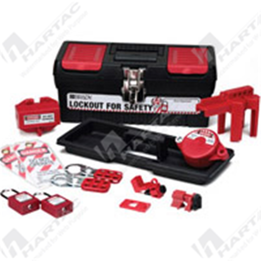 104795 - Personal Basic Lockout Kit with 2 Keyed Alike Brady Safety ...