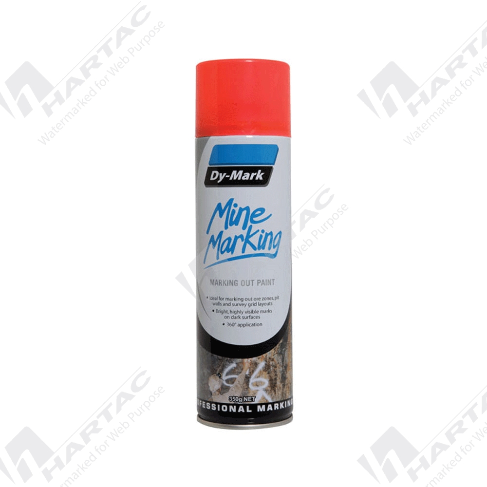 38013522 - Mine Marking Marking Out Paint Fluoro Red Horizontal Spray ...