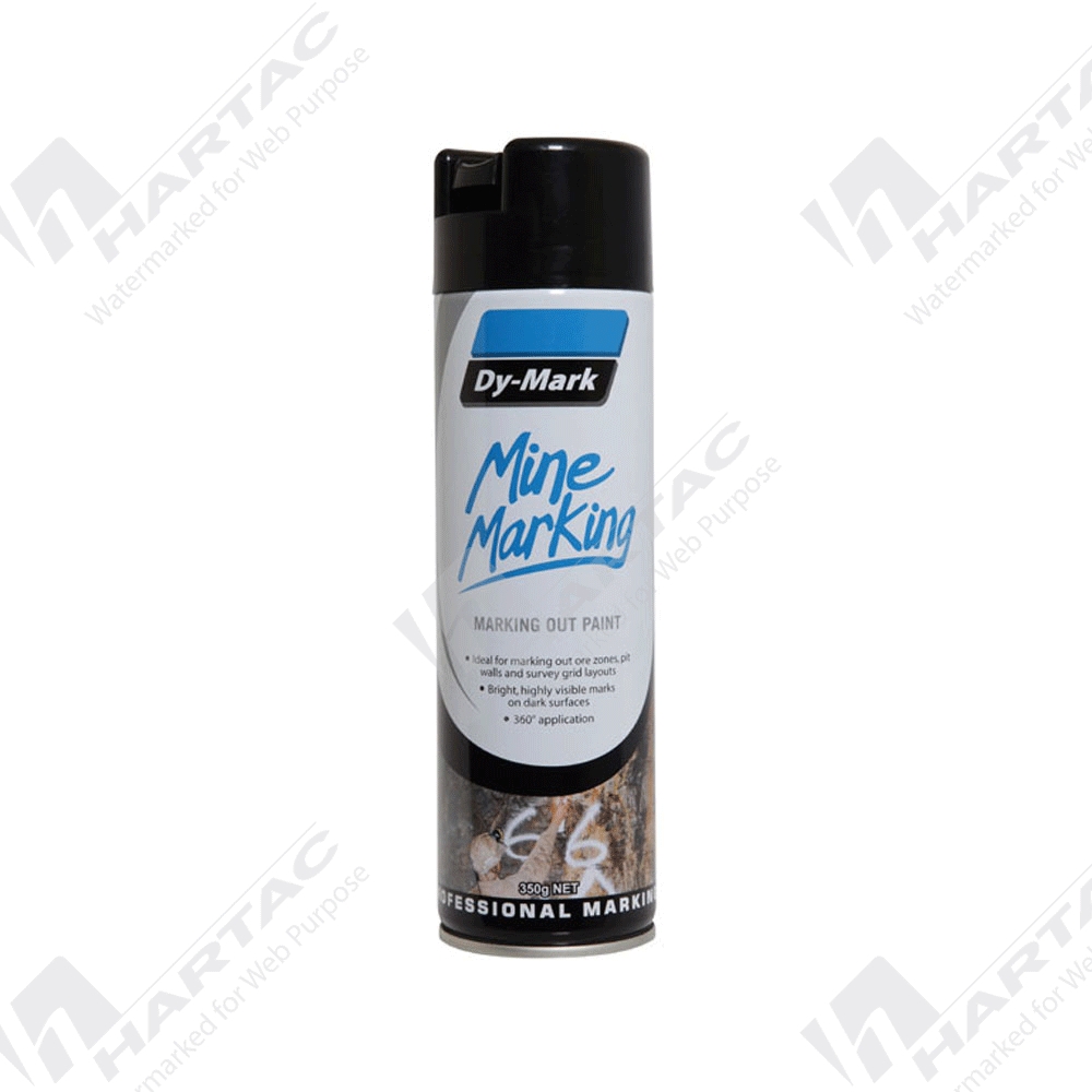38033501 - Mine Marking Marking Out Paint Black Upright/Inverted Spray ...