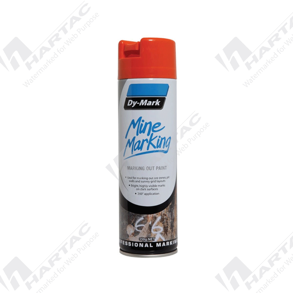 38033506 - Mine Marking Marking Out Paint Orange Upright/Inverted Spray ...
