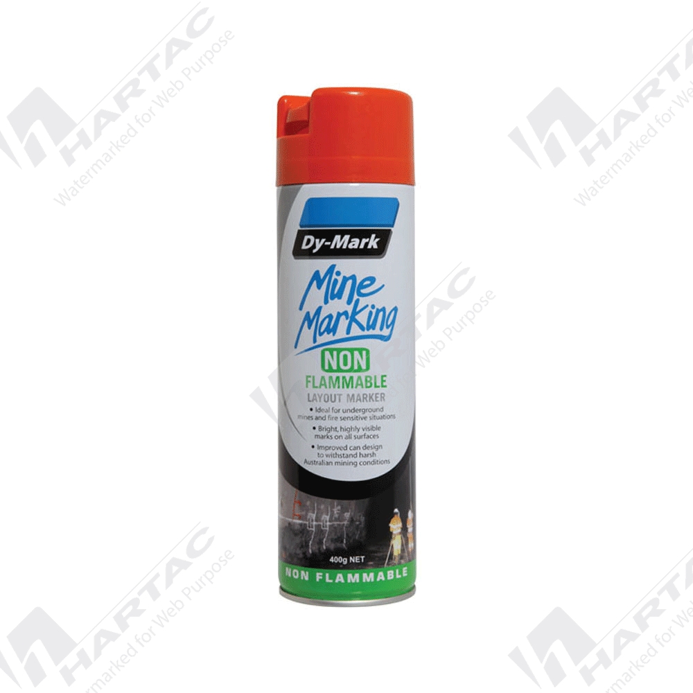 38043506 - Mine Marking Out Paint Non- Flammable Orange 400g Upright ...