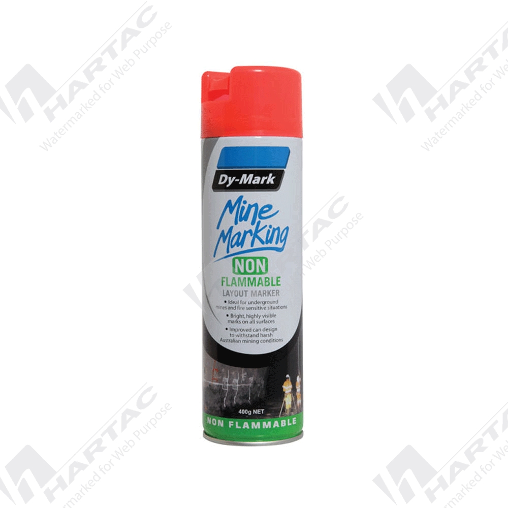 38043522 - Mine Marking Out Paint Non- Flammable Fluoro Red Upright ...