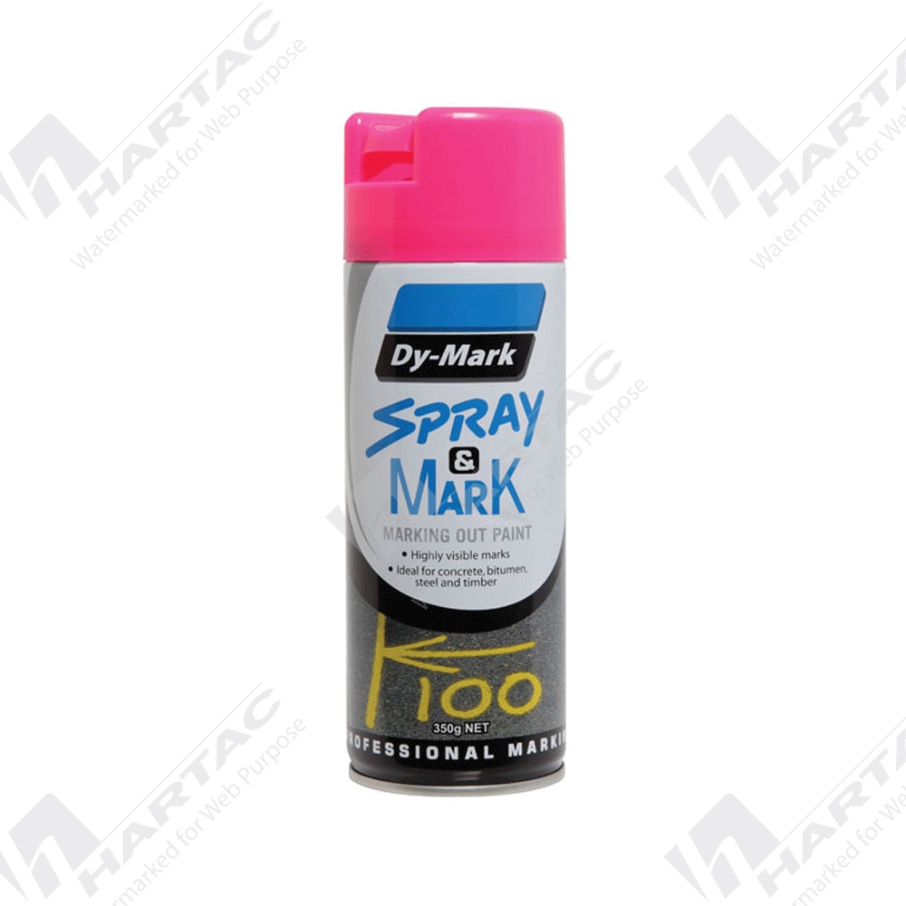 40013529 - Spray & Mark Marking Out Paint Fluoro Pink 350g Carton of 12 ...