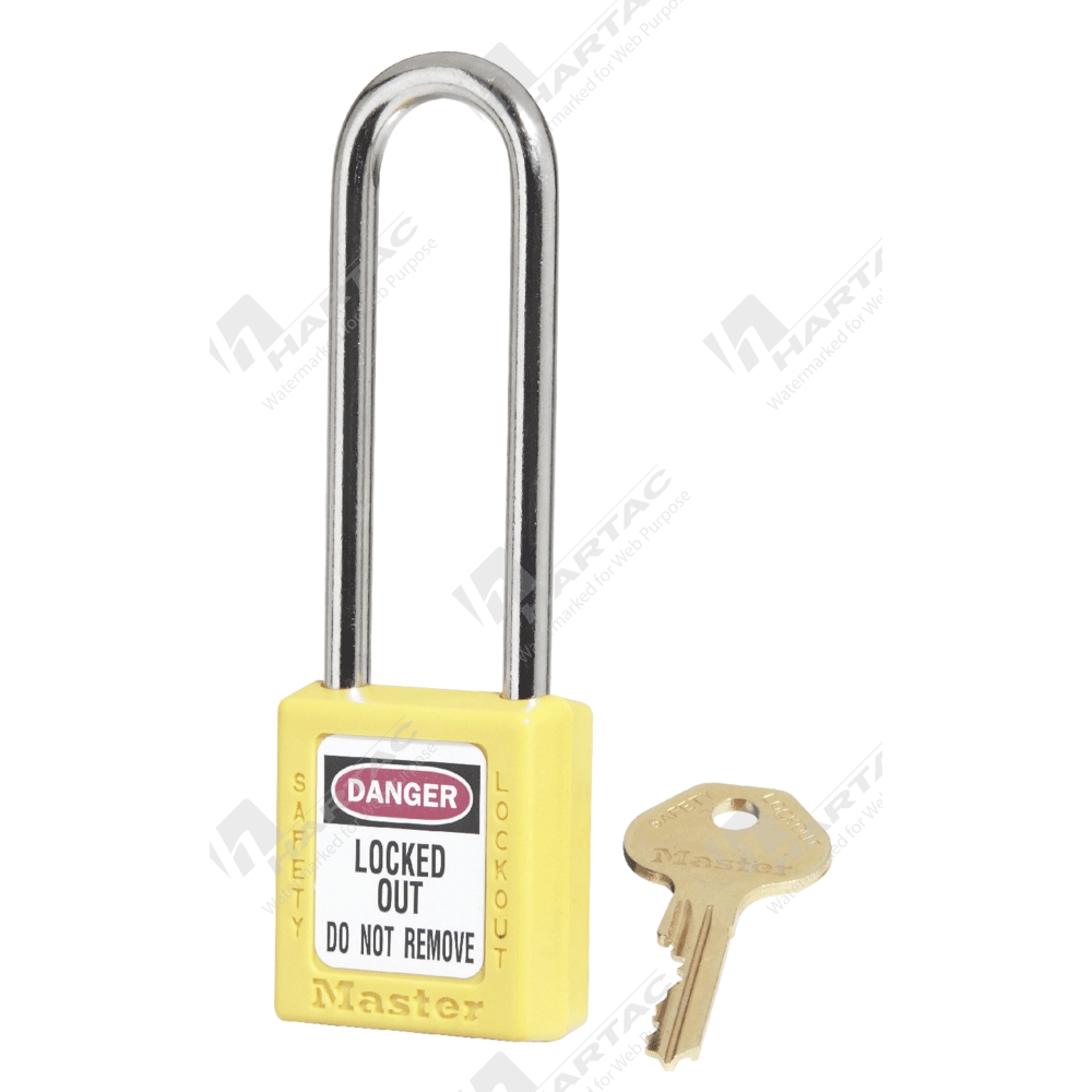410YLTKA20 - Master Lock 410LT Zenex™ Safety Padlock with 76mm Shackle ...