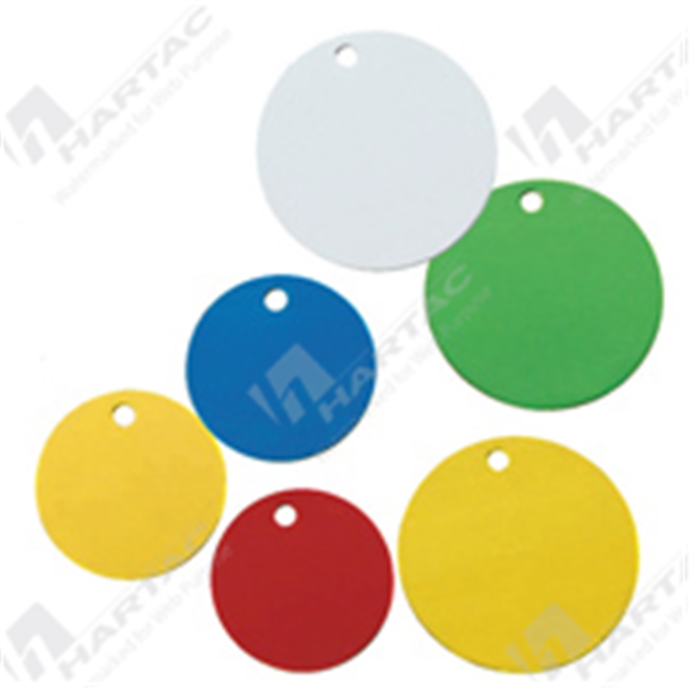46983 - Plastic Blank Valve Tags Round (Pack of 25) 75mm Diameter ...