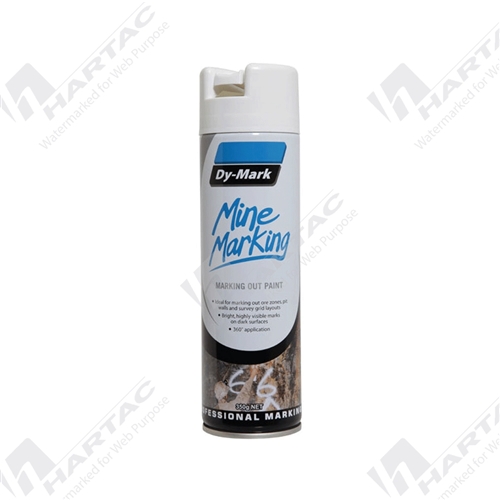 38033511 - Mine Marking Marking Out Paint White Upright/Inverted Spray ...