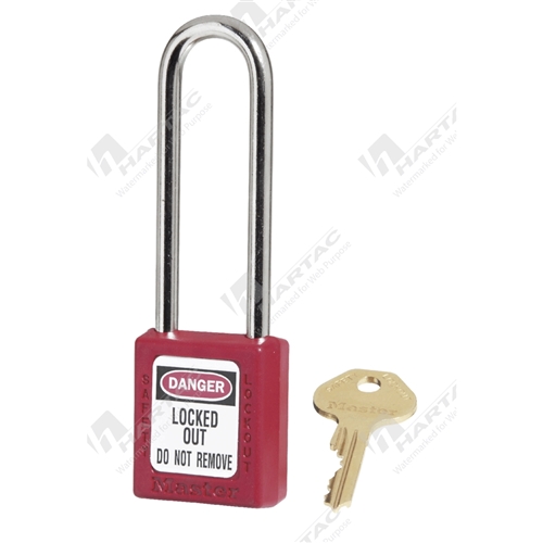 410LTRED - Master Lock 410LT Zenex™ Safety Padlock with 76mm Shackle ...