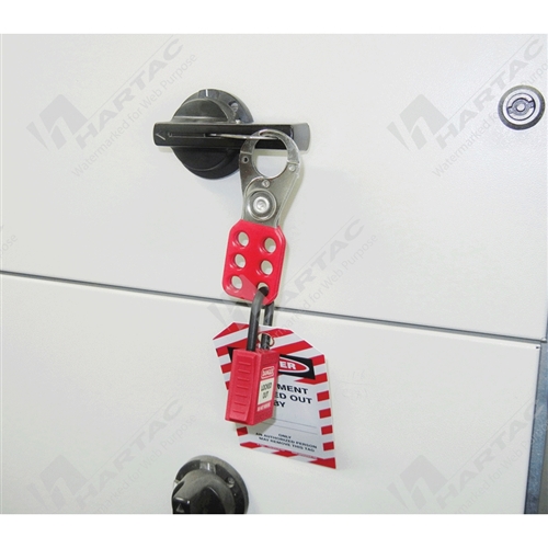 Lockout Hasps - 25mm Jaws Lockout Hasp 6 Hole Red Vinyl Coated Handle ... Lockout Hasps - 25mm Jaws Lockout Hasp 6 Hole Red Vinyl Coated Handle ...
