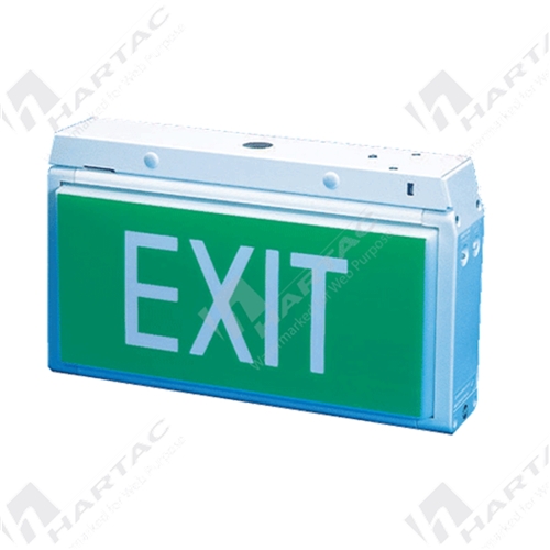 842466 - Quickfit Illuminated Exit Sign 374x218x72mm Single Sided Exit ...
