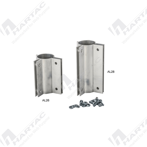 AL28 - Street Blade Bracket Two Way with fittings 200mm to Suit 60OD ...