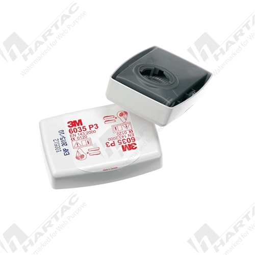 Respiratory Protection - 3M 6035 Particulate Cartridge Filter P2/P3 Box ...