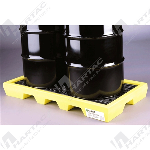 Bunded Pallets/Drum Bunds - 2 Drums Workstation Polyethylene 1350L*720W ...