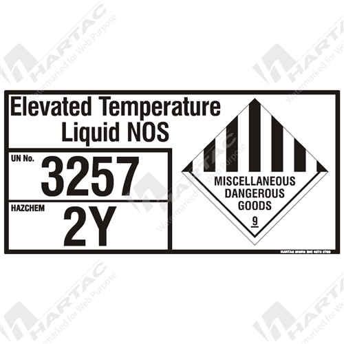 HS6857 - 800*400 EIP Metal Non-Ref Elevated Temperature Liquid NOS ...