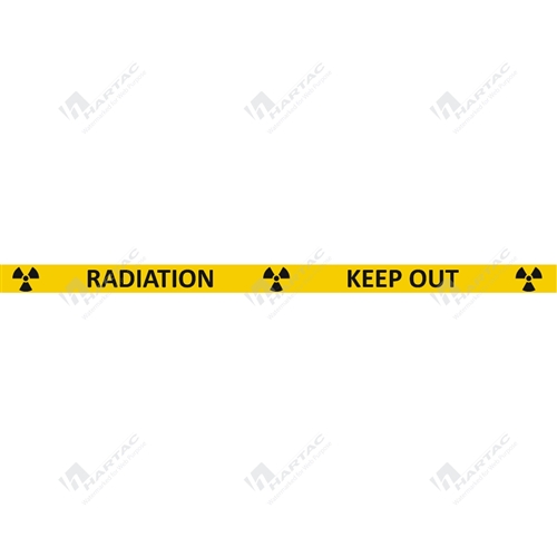 HSRSB5-YB-RAD - Retractable Safety Barrier with 5m Black/Yellow Striped ...