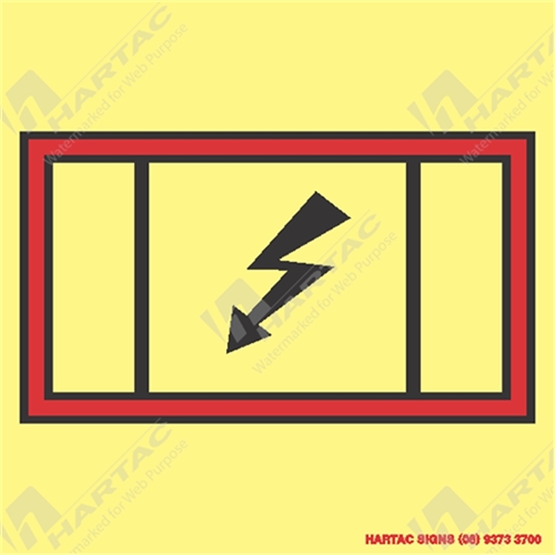 PR6077JJ - 150*150mm - Marine Poly Emergency Switchboard Red and Black ...