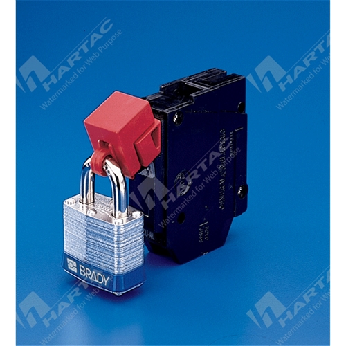 Electrical Lockouts - No Hole Single Pole Circuit Breaker Lockout ...
