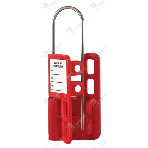 Lockout Hasps - Stainless Steel Labelled Hasp 4 Holes (PVC Body ...