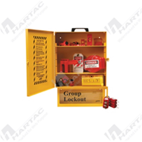 Lockout Kits and Stations - Combined Lockout & Lock Box Station w ...