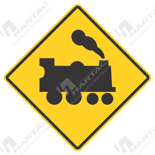 Railroad Warning Sign
