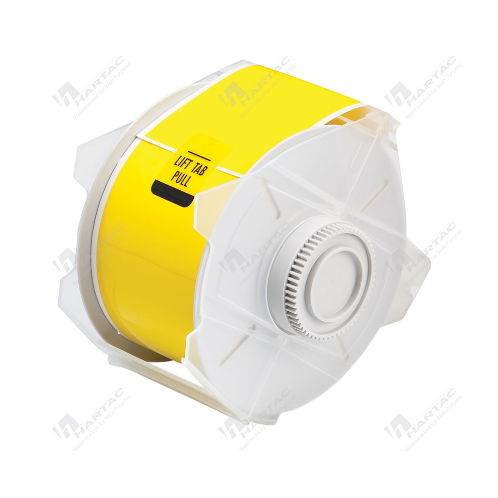 76695 - Yellow Cold Temperature Tape 2.5 wide x 50ft roll - Hartac ...