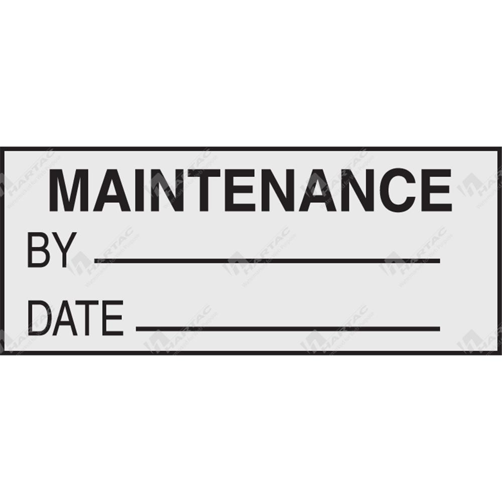 Self-Debossing Aluminium Foil Labels - Maintenance Calibration ...