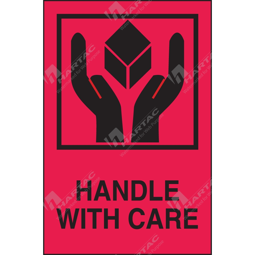 Shipping Labels - Handle With Care Shipping Labels - Company Name ...
