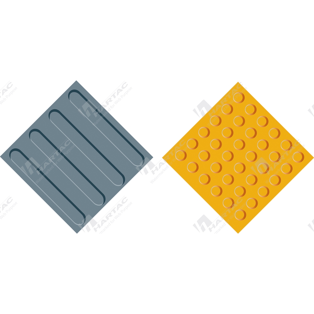 845837 - Directional Ridge Pattern Rubber Tactile Indicator 300 x 600mm ...