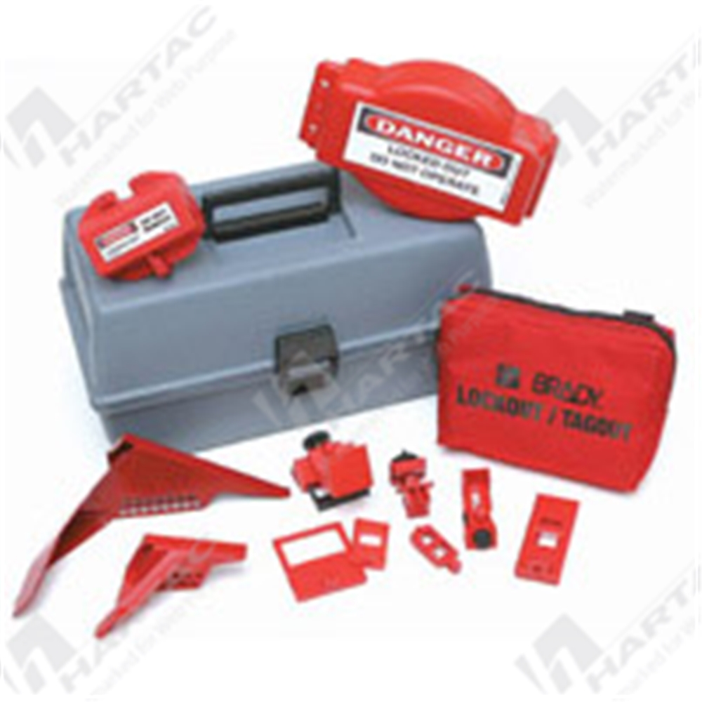 99684 - Combination Lockout Toolbox Kit w/ Safety Padlock & Tags ...