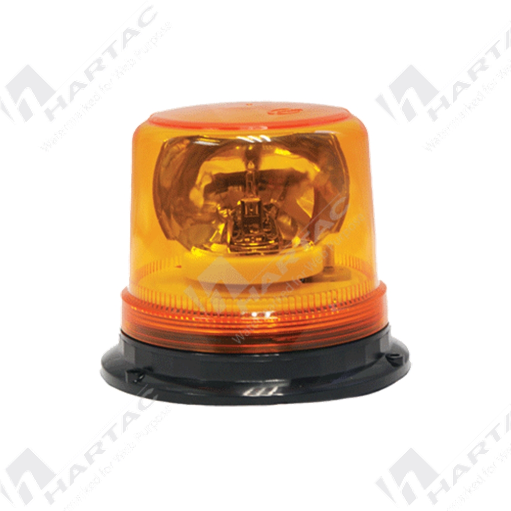 ARHUH24V-A - Rotary Beacon Light, Amber Hardwire 24V DC H1 24V 70W Bulb ...