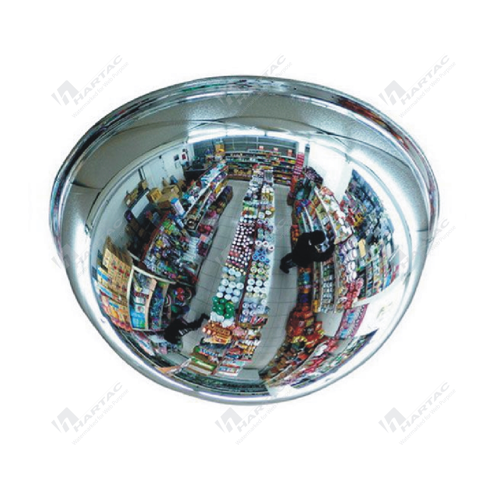 D-400 - D Series Ceiling Full Dome Mirror 450mm - Hartac Australia