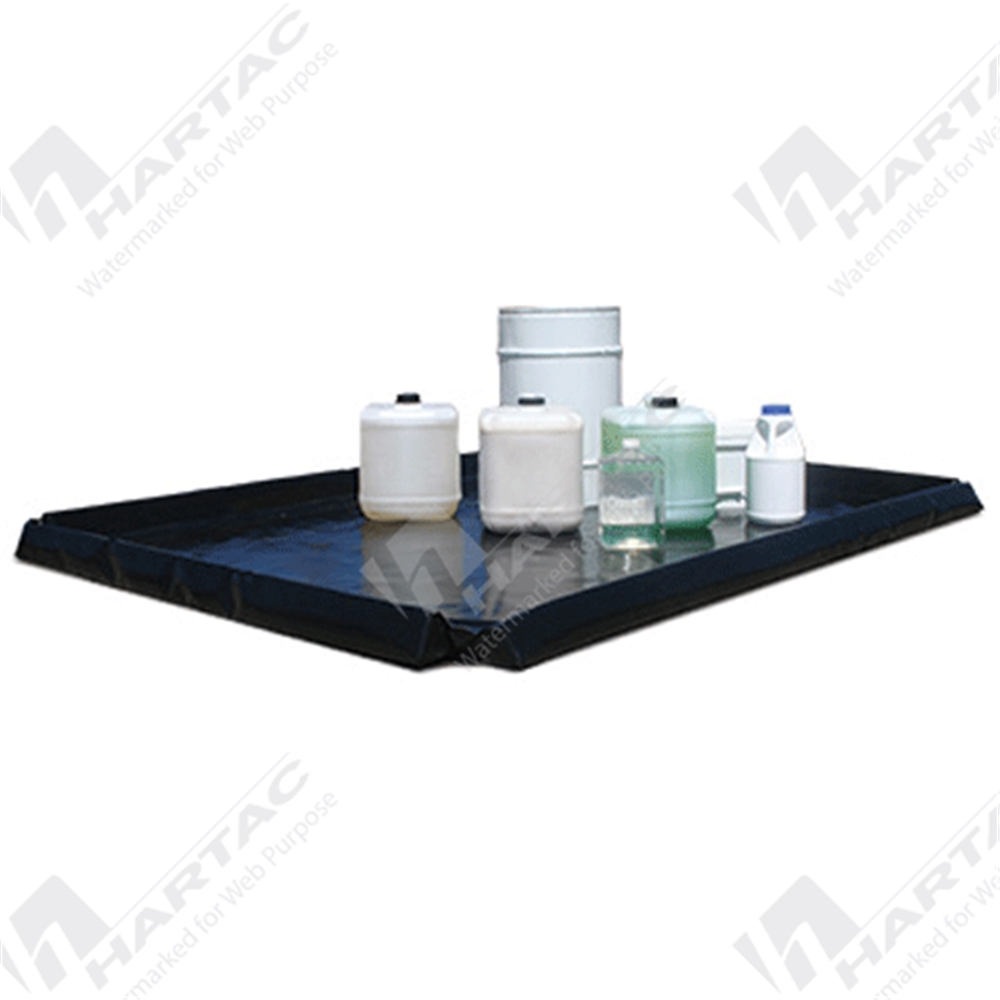 Collapsible Drum Bunds/Spill Mats - Easy Store Spill Mat Standard Duty ...