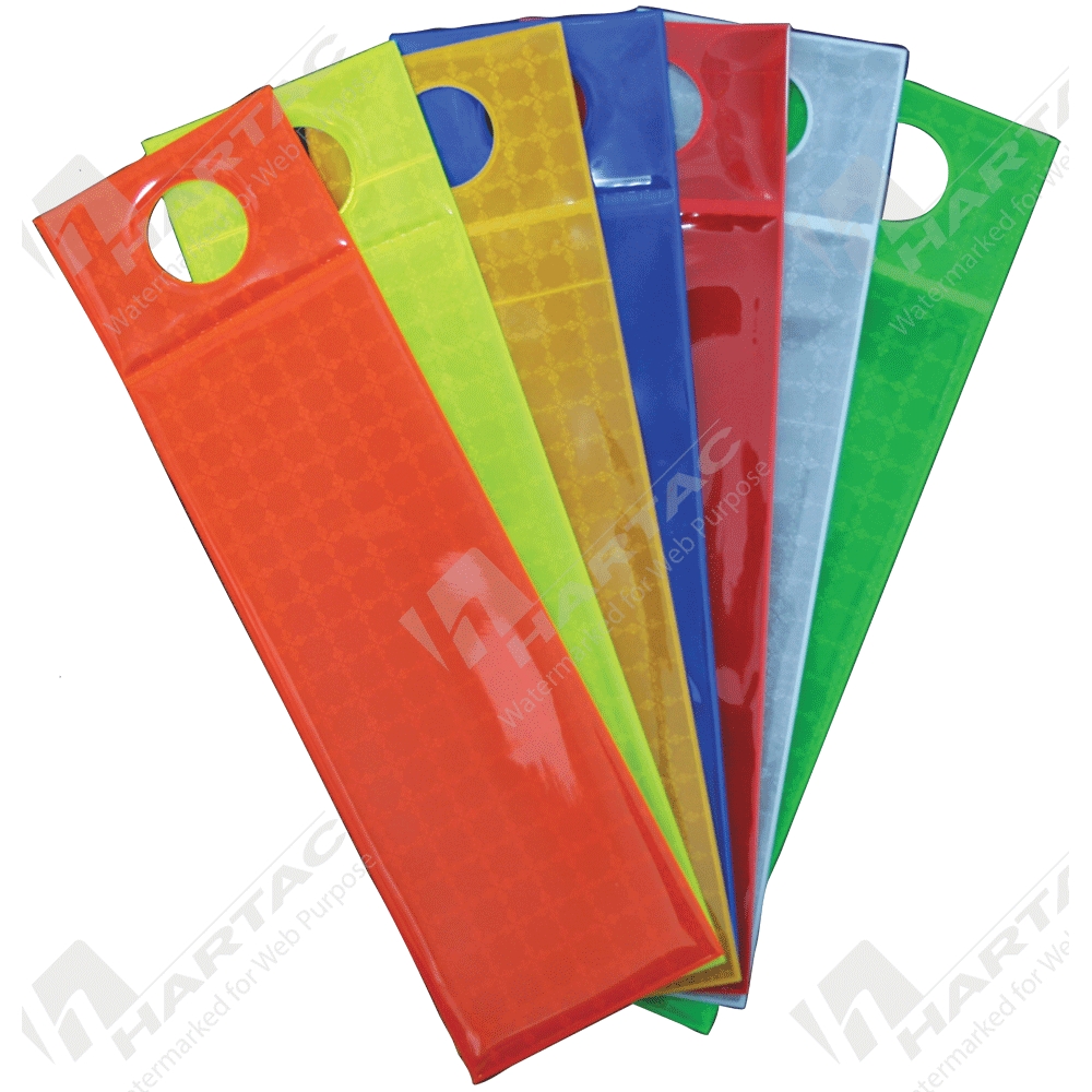 HS11550-6 - Mine Hanging Tags 50 x 500mm - Yellow - Hartac Australia