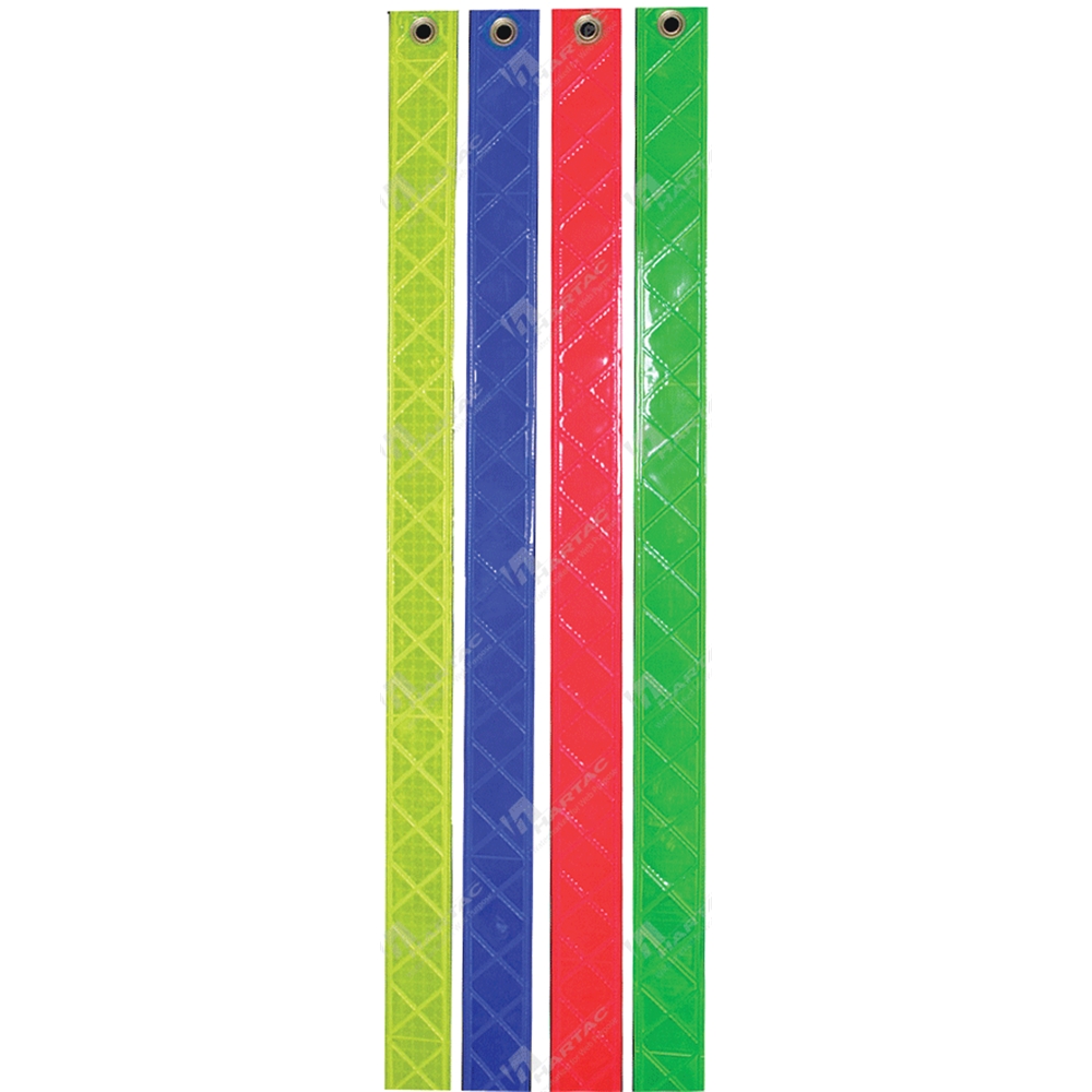 HS11553-6R - Mine Hanging Strips Reflective 50mm wide x 1m long ...