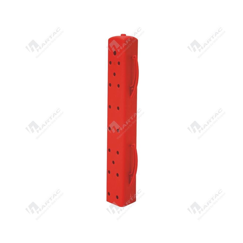 HS11735-RD - Zebra 2 Demarcation Picket Cap Top Section 300mm - Red ...