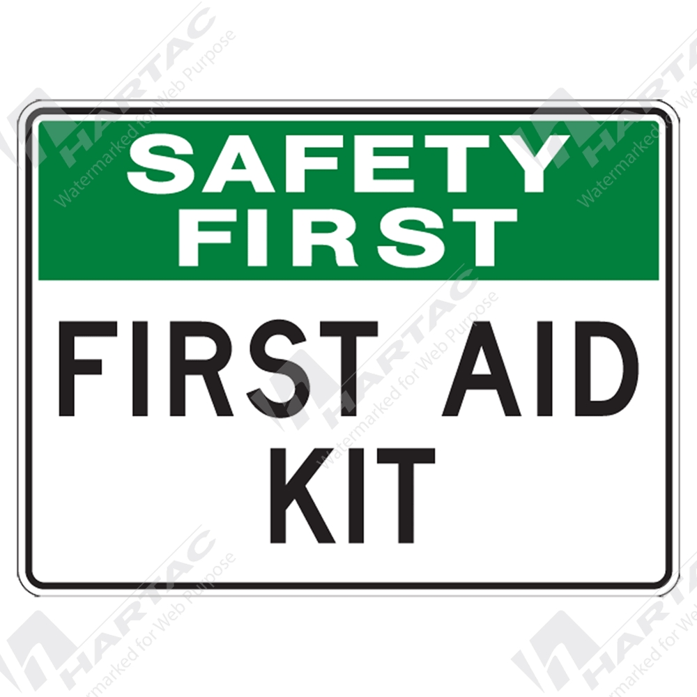 HS6601 - Emergency (Safety First) "First Aid Kit" Polypropylene Non ...