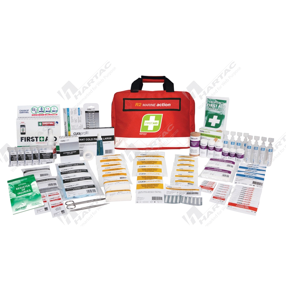 HSFAR2M30 - Marine Action First Aid Kit R2 Soft Pack - Hartac Australia