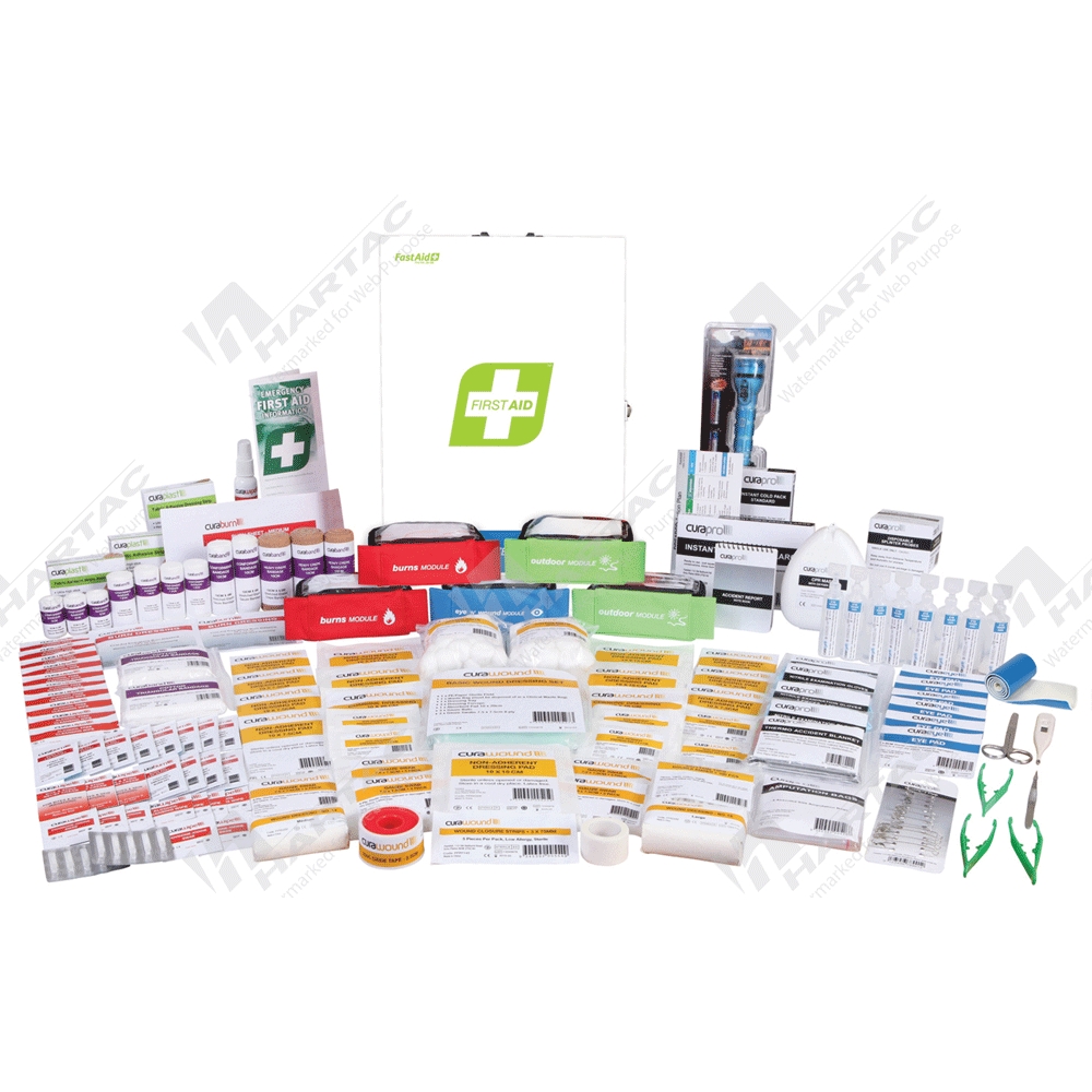 HSFAR4R10 - R4 Remote Area Medic First Aid Kit - Metal Cabinet - Hartac ...