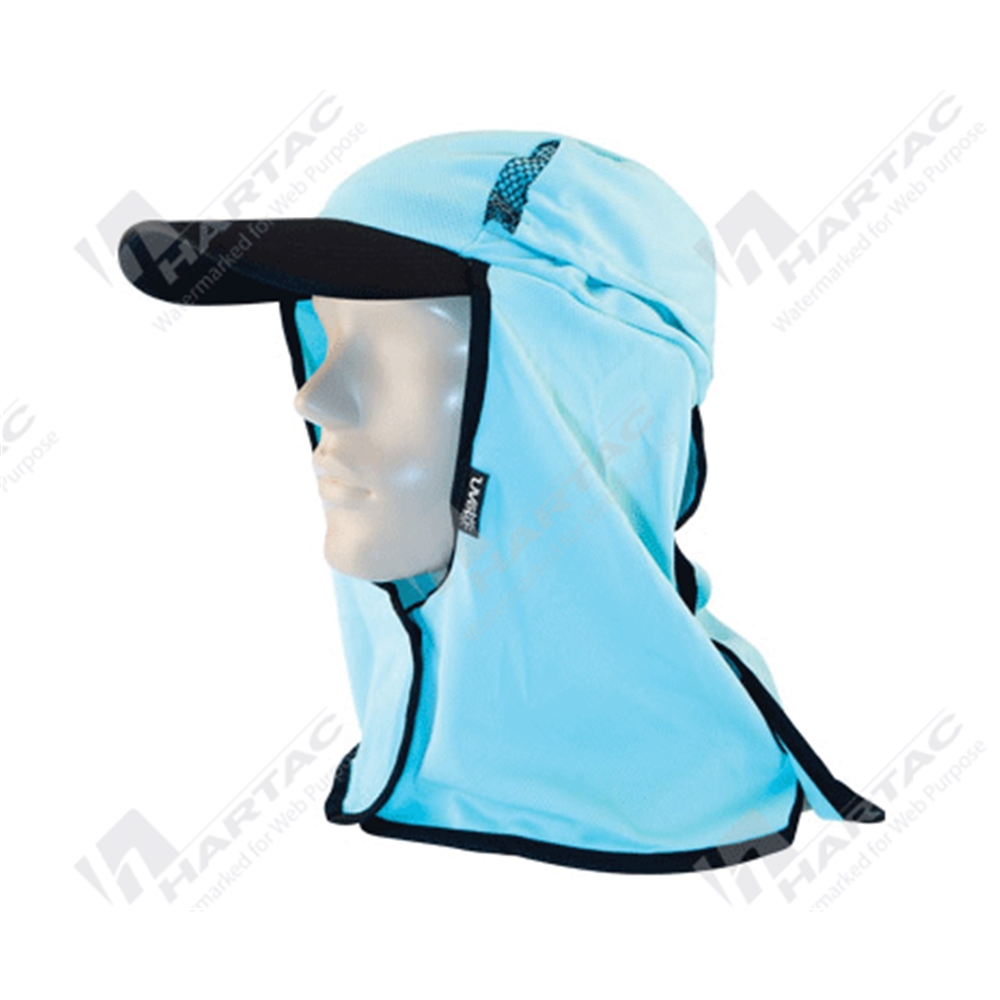 HSKHMAQ-PP - Kalahari Hat Micro Mesh Aqua Plain Pack - Hartac Australia