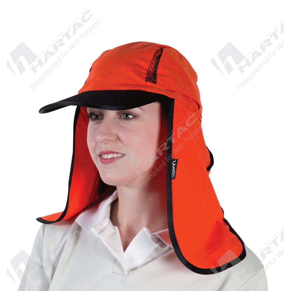 HSKLCOR-PP - Kala Hat 100% Cotton Orange Plain Pack - Hartac Australia