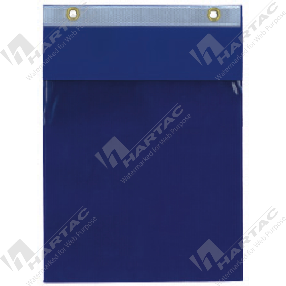 HSPDHA4-PB - A4 Vinyl Permit Document Holder Portrait (Blue) Pack of 10 ...