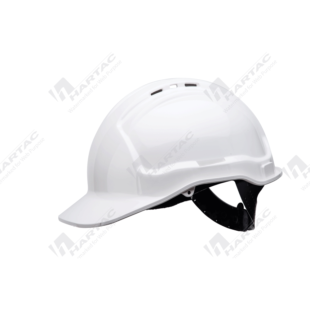 HSTG57-WH - Frontier Tuffgard Hard Hat - Vented 6 Point Web Suspension ...