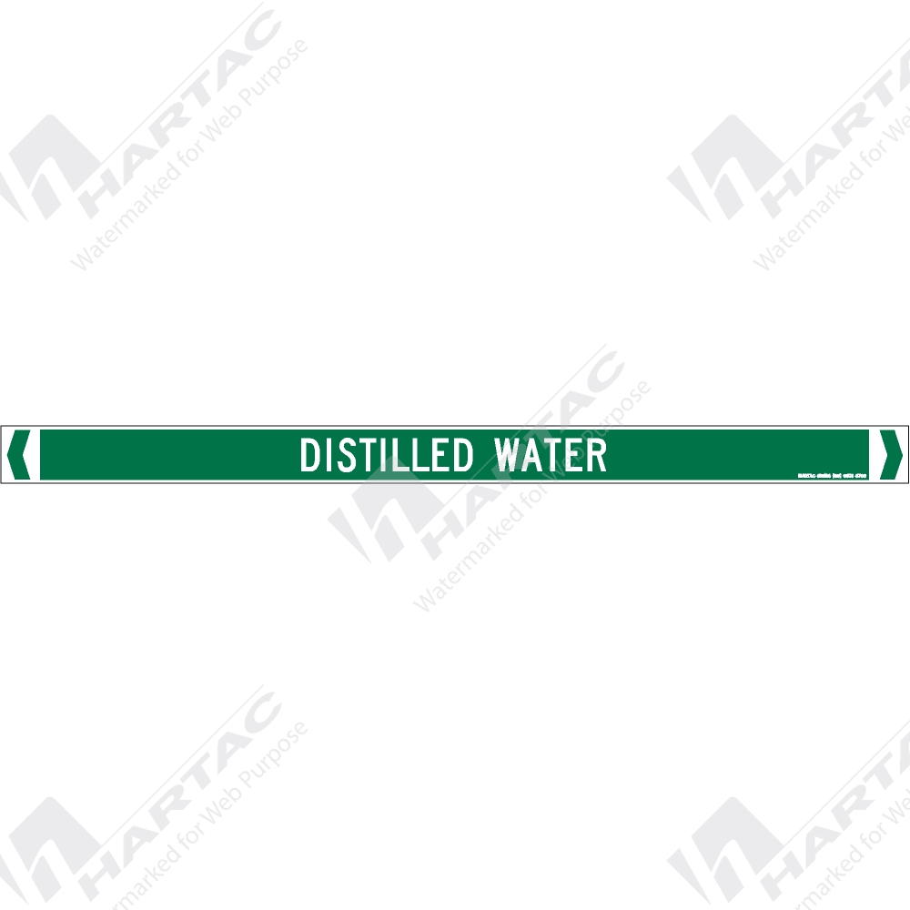PG501 - 460*29 Pipemarker Type S S/A Non-Ref (pk10) Distilled Water ...