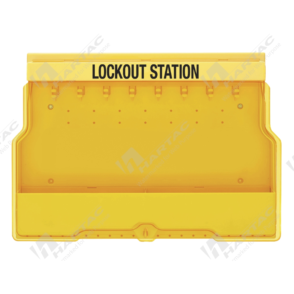 S1850 - Master Lock Lockout Station without Accessories - Hartac Australia